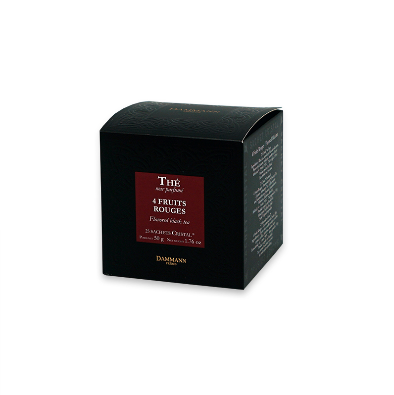 Thés 4 Fruits rouges Dammann Frères - 25 sachet cristal - La ...